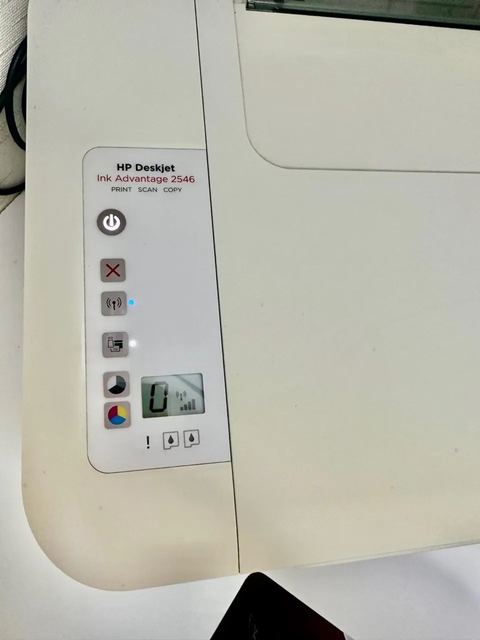 Impressora HP Deskjet Ink Advantage 2546 - ótimo estado - Periféricos e ...