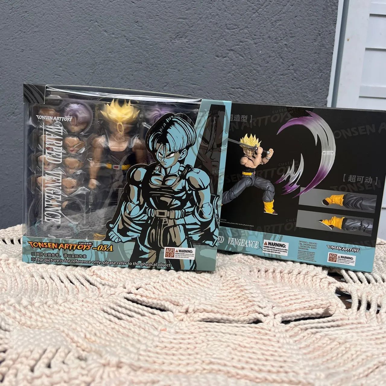 Trunks Tonsen / Kamione - 05A - Versão Anime - Dragon Ball Z SH ...