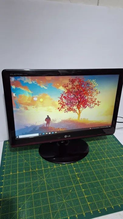 Monitor LG Flatron 20" polegadas funcionando perfeitamente - Monitores ...