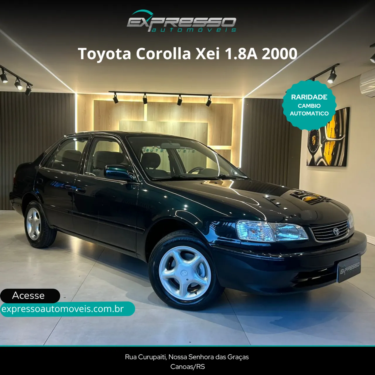 TOYOTA COROLLA 2000 Usados e Novos