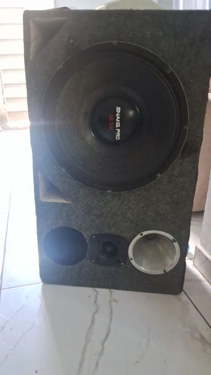 Caixa trio Snake Pro 15 polegadas - Equipamentos e Acessórios de Som - Estoril, Belo Horizonte ...