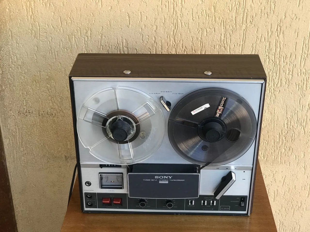 Gravador e tape de rolo Sony TC-352D - Aparelhos de Som - Maria Helena ...