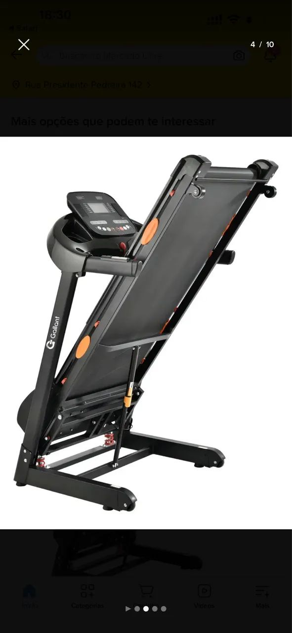 esteira ergométrica gallant elite 3.0 hp - Academia e Exercícios - Ingá ...