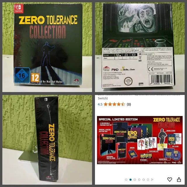 Zero Tolerance Collection - Limited Edition p/ Switch (lacrado) - Jogos ...