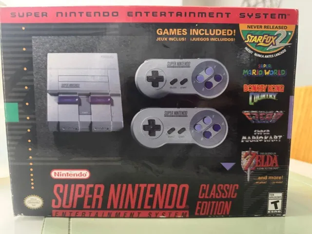 "super nintendo original" no Brasil