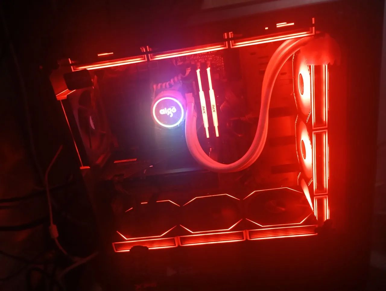 Gabinete Gamer Bluecase BG-007, Mid Tower, com 3 Fans vidro Temperado ...