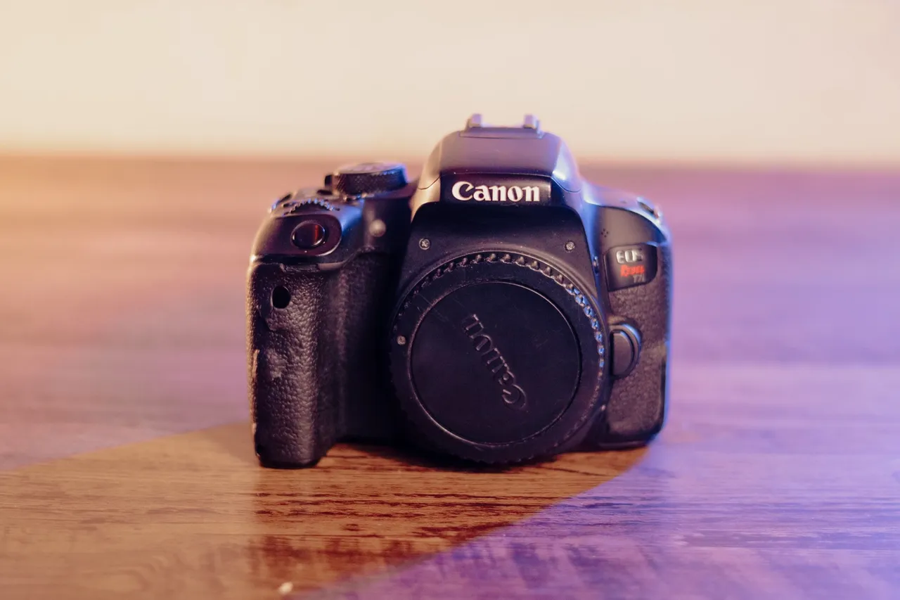 "canon t7i" no Brasil