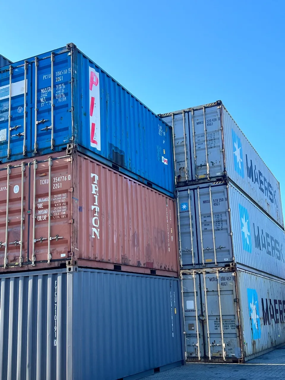 "container" - Comércio no Brasil