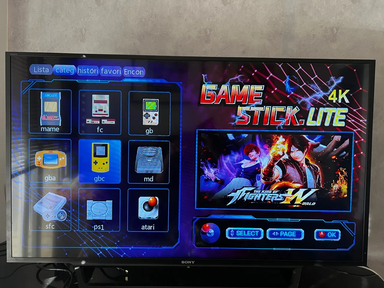 "game stick" - Consoles de Vídeo Game no Brasil