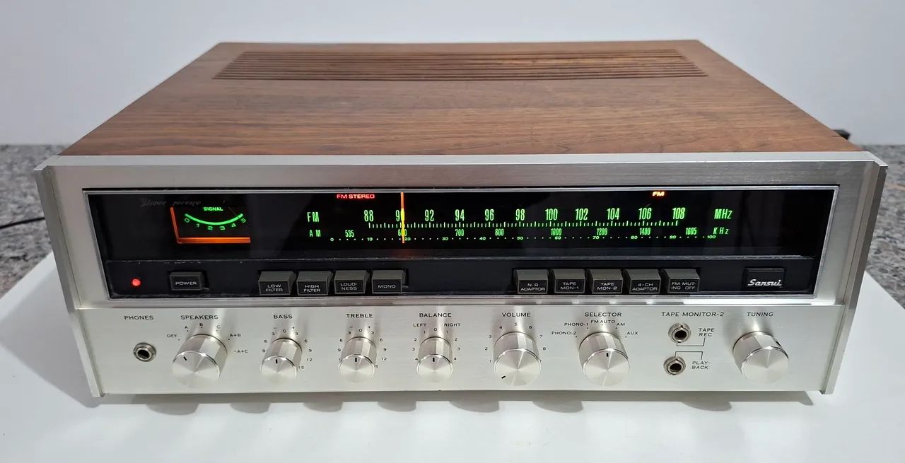 Receiver vintage Sansui Six made in Japan (Marantz Pioneer Kenwood ...