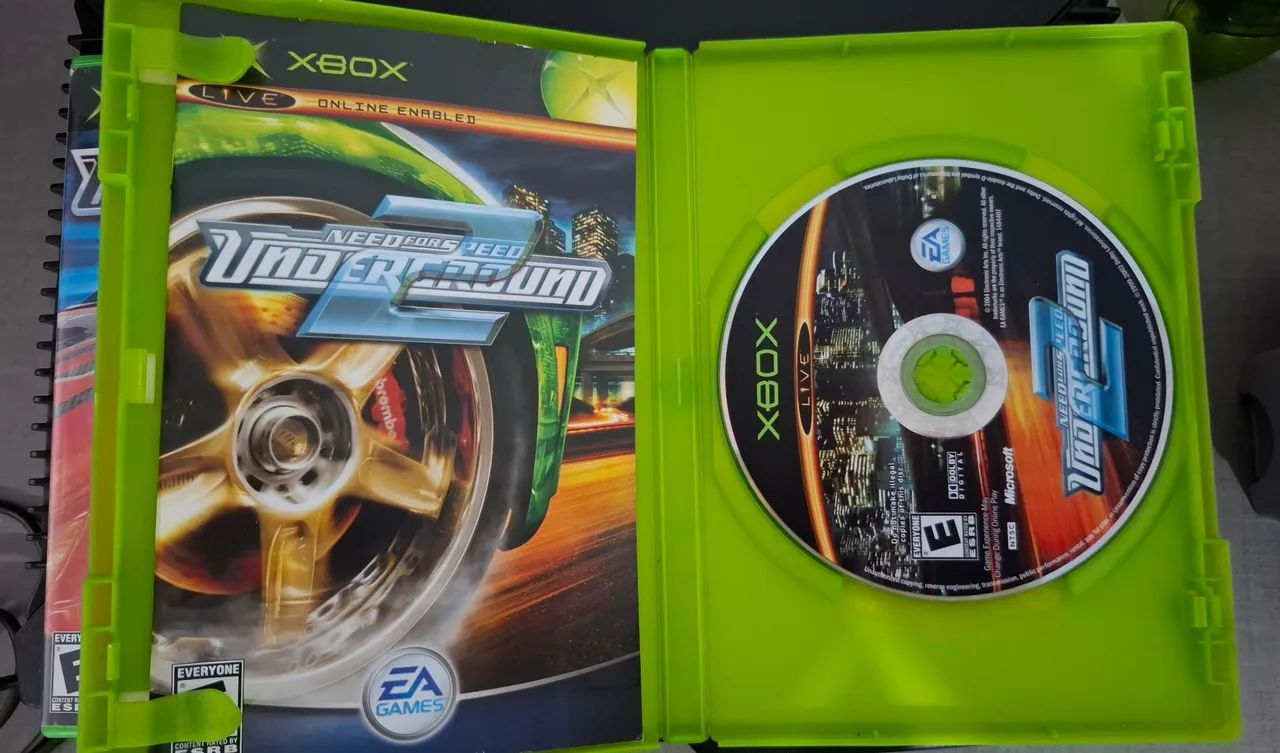 Need for Speed Underground 1 & 2 - Xbox - Jogos de Vídeo Game - Parque ...