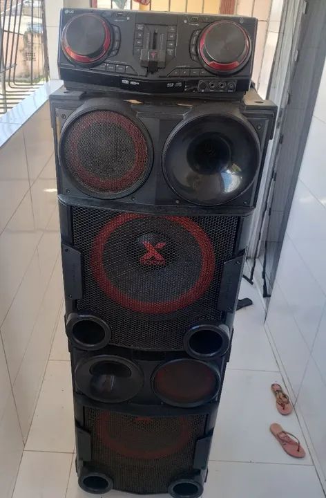 Som LG XBOOM com 4 alto-falantes - Aparelhos de Som - Piedade, Jaboatão ...