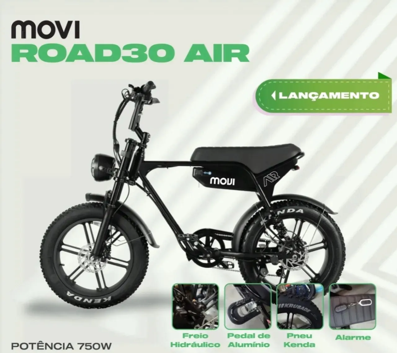 Bicicleta Elétrica - Vitória, Espírito Santo