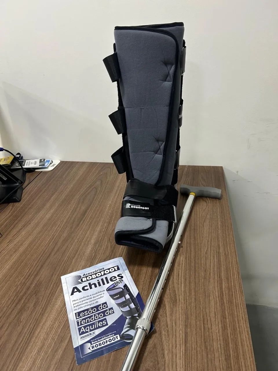 Bota Imobilizadora( ROBOFOOT) + Bengala - Equipamentos Médicos e ...
