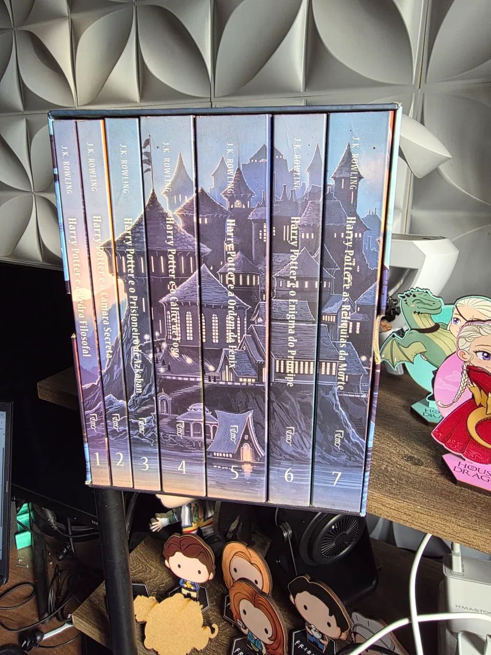 Box Harry Potter Série Completa - Castelo caixa azul - Livros e ...