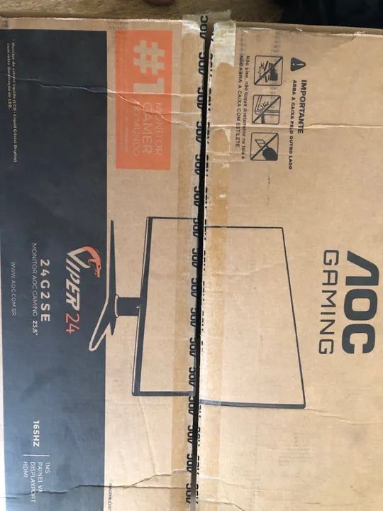 Monitor AOC 24G2SE 24 polegadas Full HD 144Hz - Monitores - Coração ...