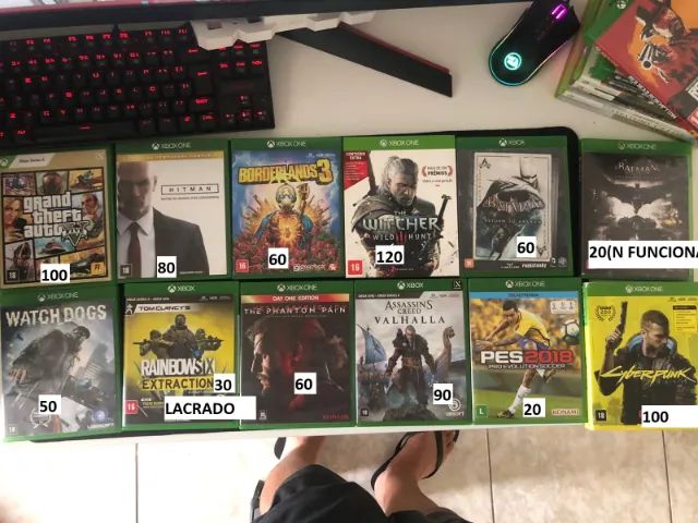 Jogos XBOX Series X/One/360 - Midias Físicas - Jogos de Vídeo Game ...