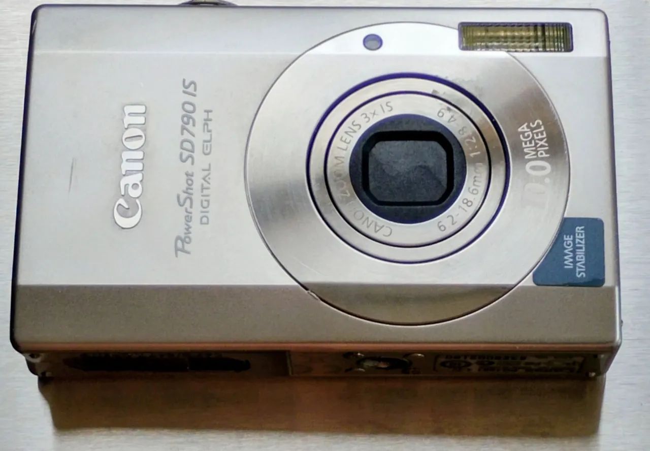 Câmera Canon PowerShot SD790 IS Digital Elph - Câmeras e Filmadoras ...