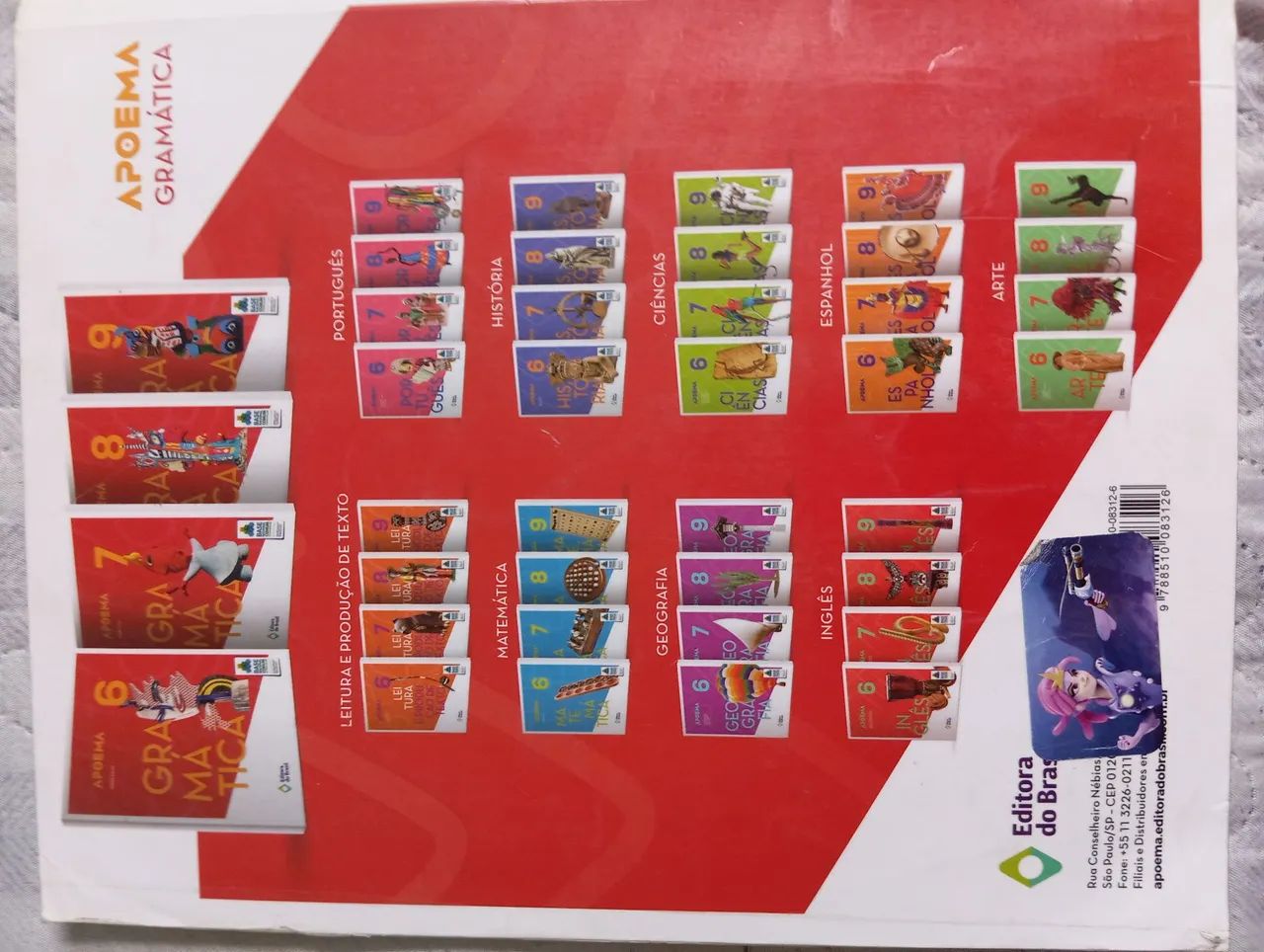 Livros A Poema, 01leitura e produção de texto, 01 gramática, 01 leitura ...