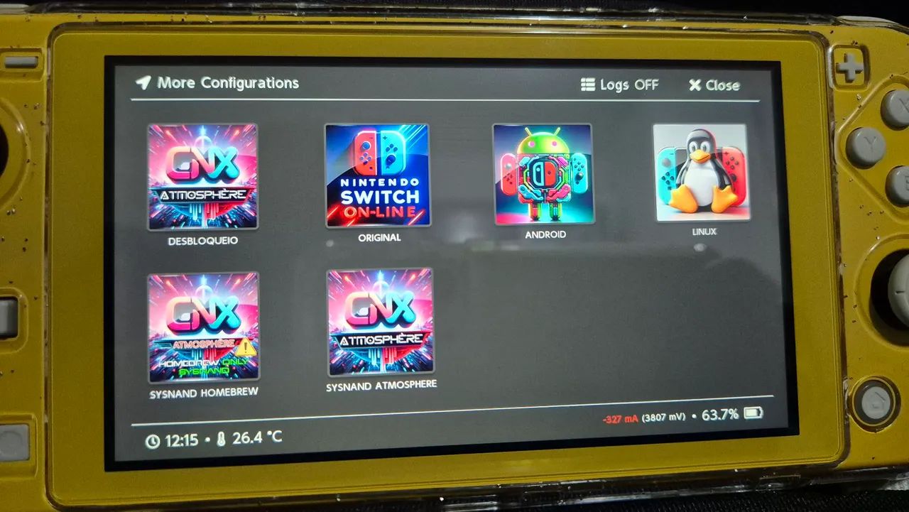 Nintendo Switch Lite Desbloqueado 256gb - Consoles de Vídeo Game - Boa ...