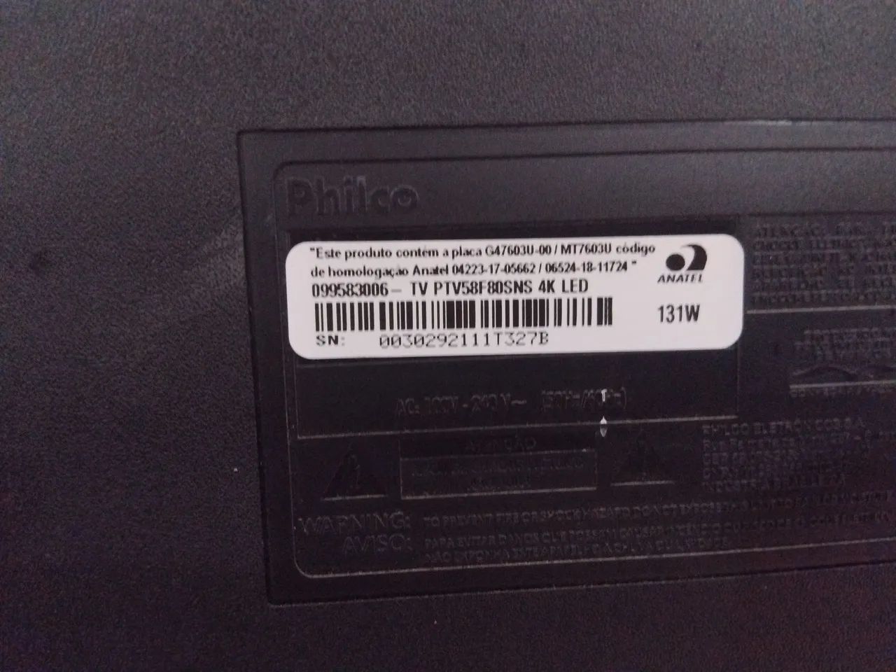 TV smart 60 polegadas marca Philco - TVs - Rio Grande da Serra 1396665892 | OLX