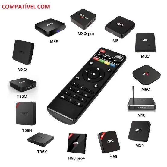 Controle Box Android - Diversos Modelos - Dispositivos de Streaming ...