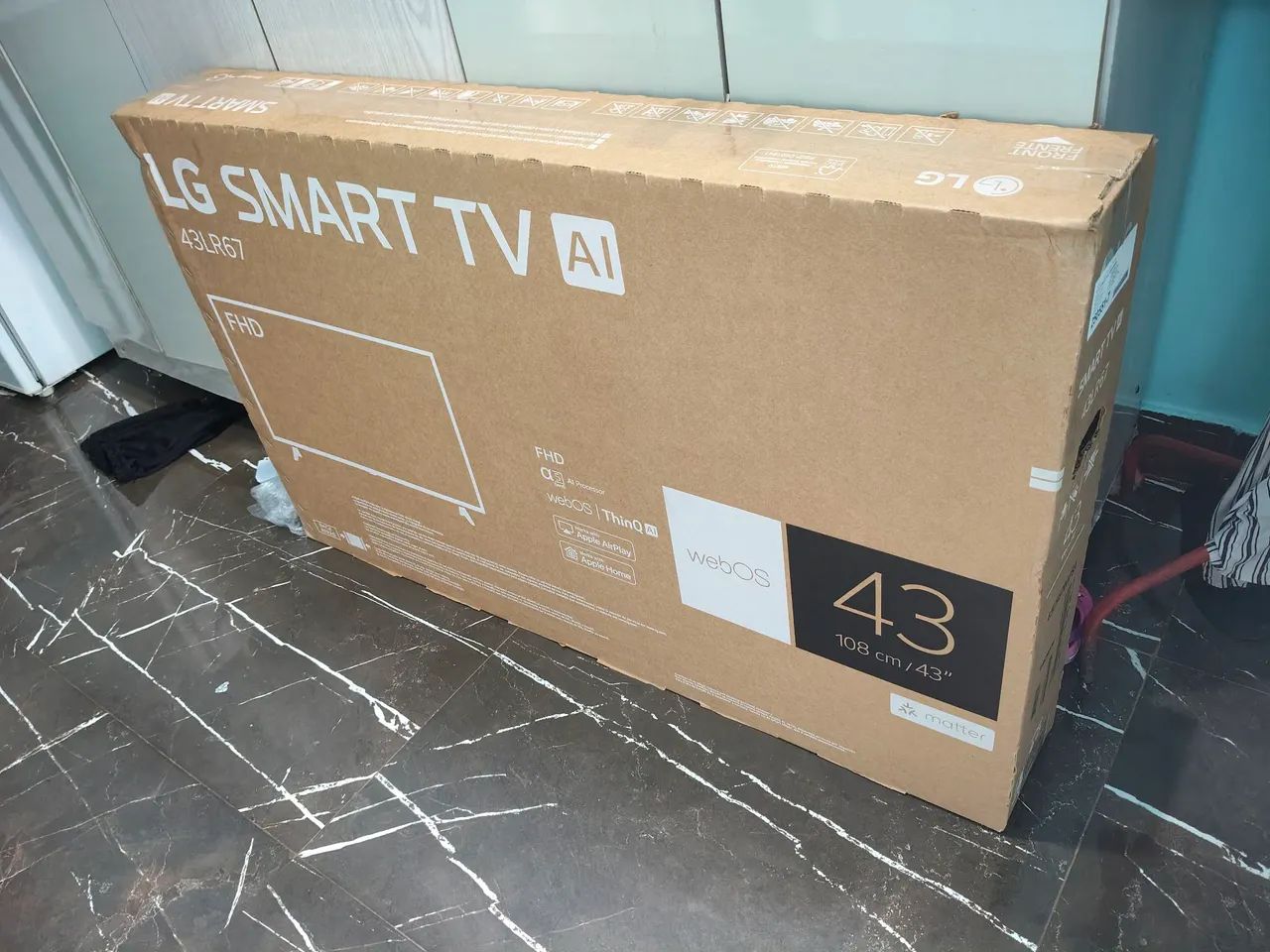 TV LG 43 Polegadas Lacrada - TVs - Equatorial, Boa Vista 1464666648 | OLX