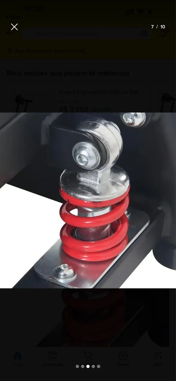 esteira ergométrica gallant elite 3.0 hp - Academia e Exercícios - Ingá ...