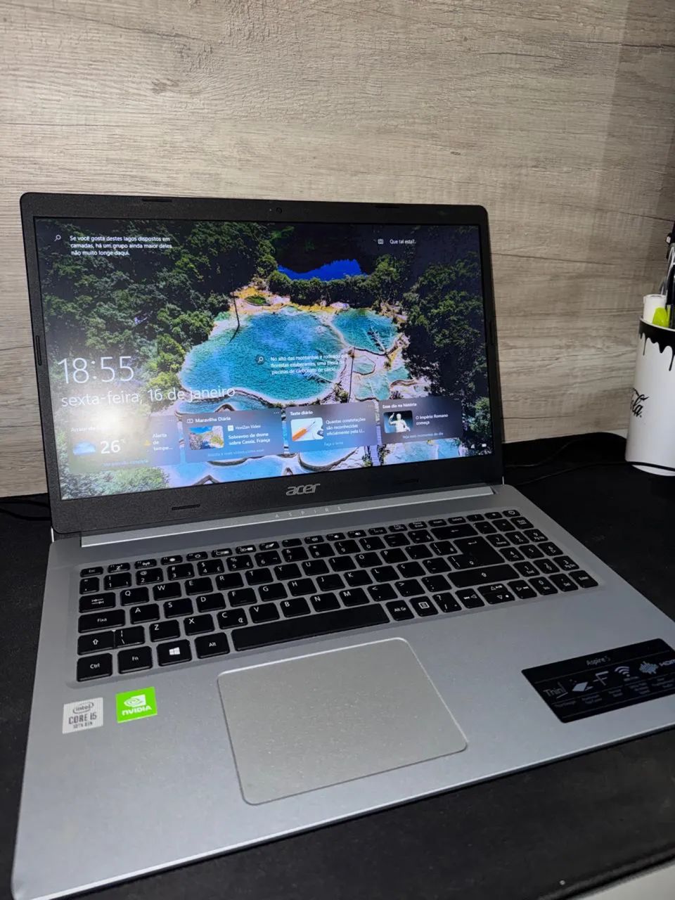 Notebook Acer Aspire 5 500GB SSD com placa de vídeo e Intel I5 10ª g ...