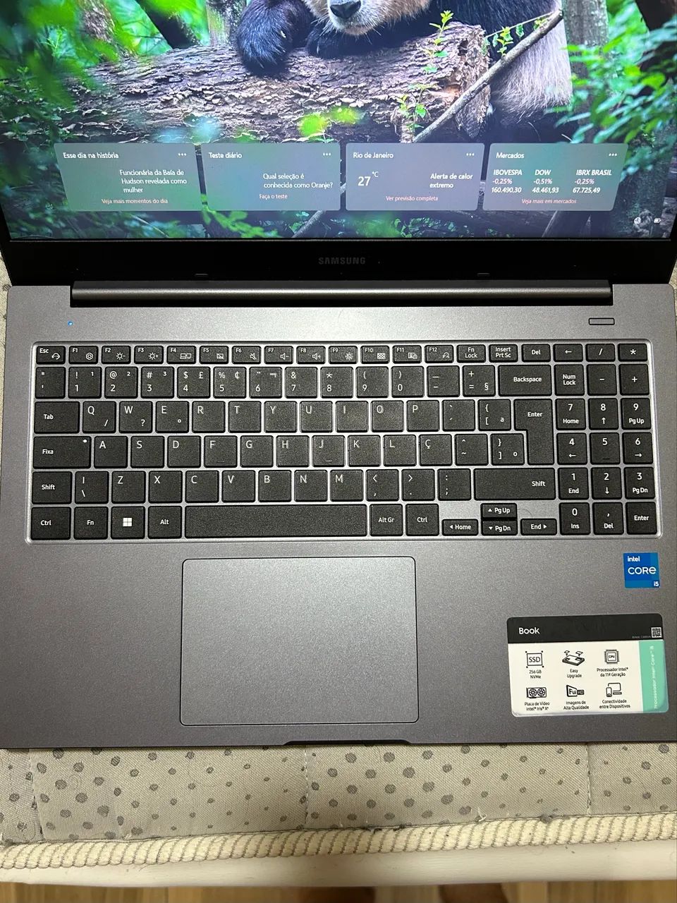 Notebook Samsung Book (NP550XDA-KH2BR) - Notebooks - Copacabana, Rio de ...