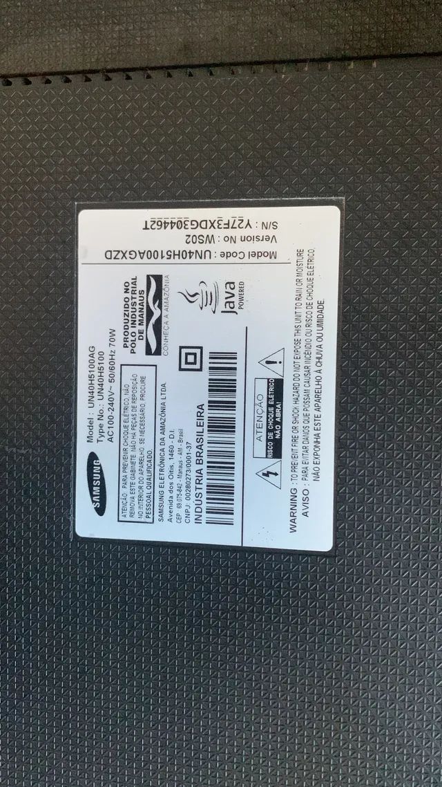 "tv samsung led 42 polegadas" no Brasil