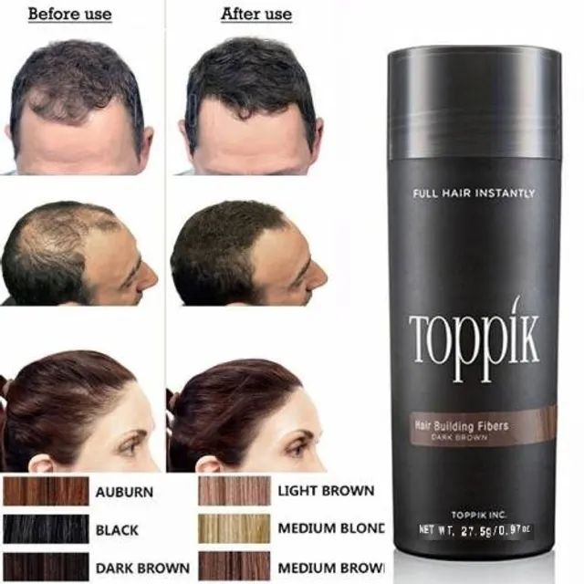 "toppik hair" no Brasil