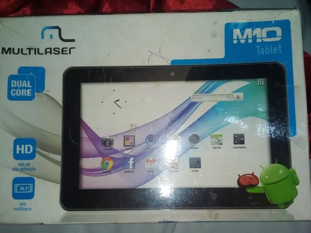 "tablet multilaser m10" no Brasil