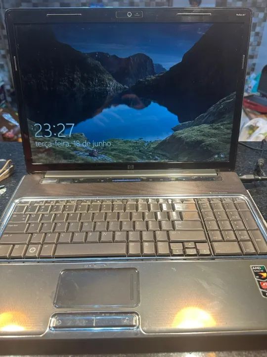 "notebook hp dv7" no Brasil