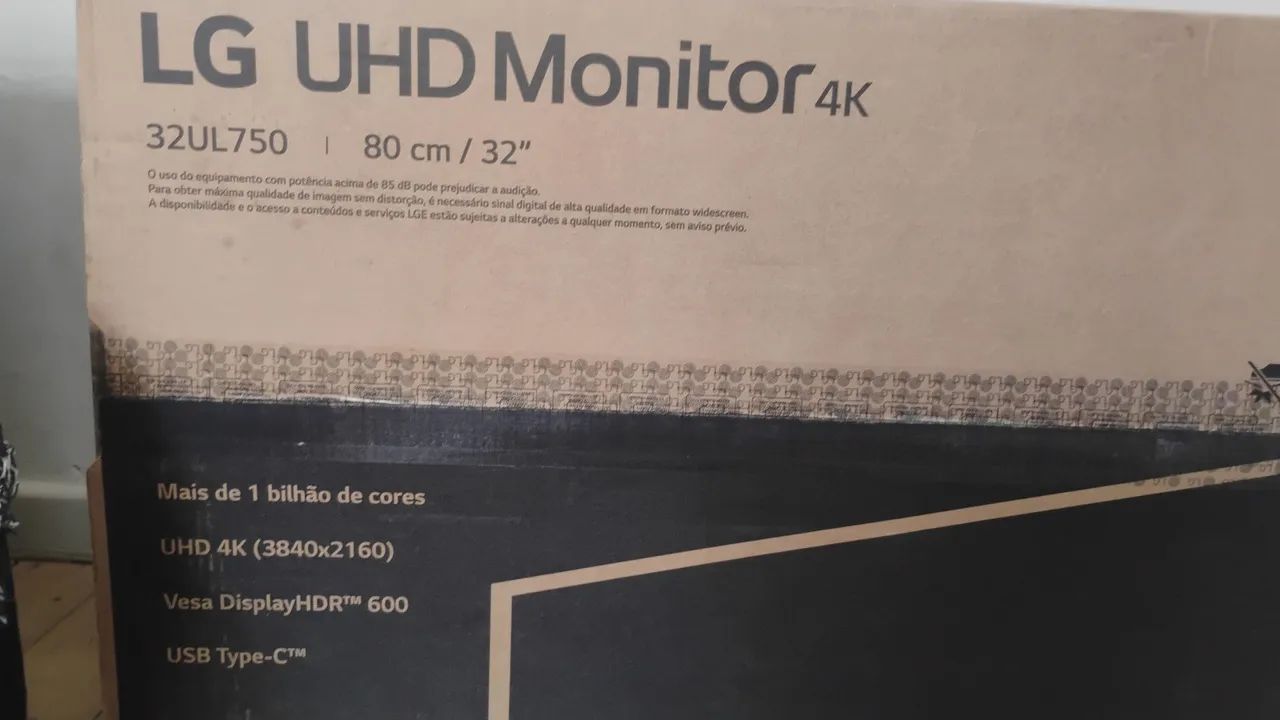 Monitor LG UHD 32'' VA 4K 3840x2160 60Hz 4ms (GtG) HDR HDMI USB AMD ...