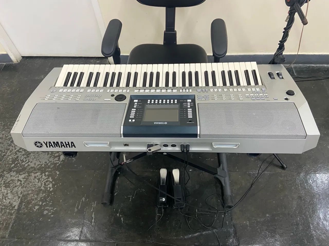 Teclado Yamaha PSR S710 - Instrumentos musicais - Centreville, Santo ...