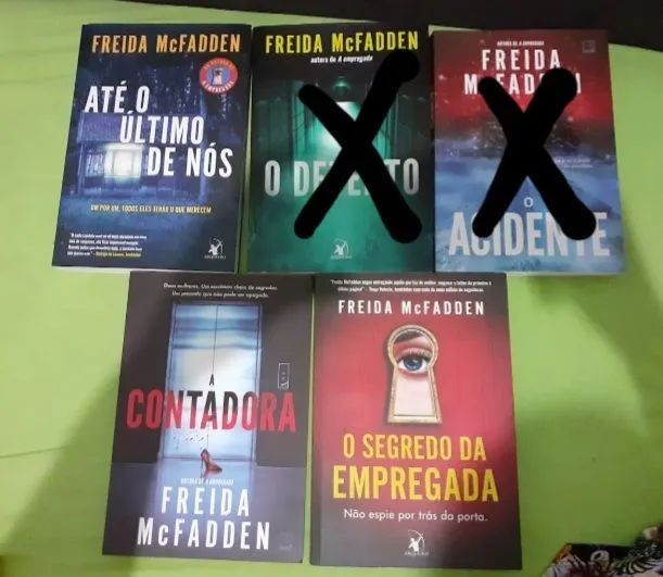 3 Livros de Freida McFadden - LER DESCRIÇÃO - Livros e revistas - COHAB ...