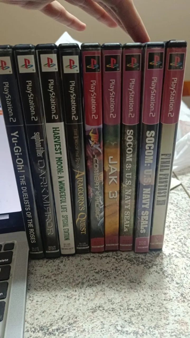 Pacote de jogos de PS2 (Yu-gi-oh, Harvest moon, Jak...) - Jogos de ...