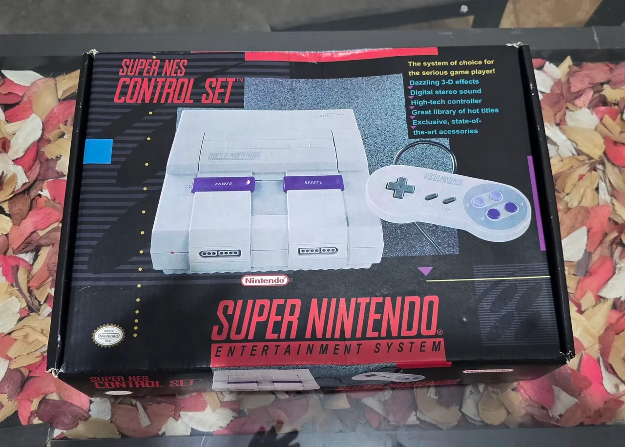 "super nintendo original" no Brasil