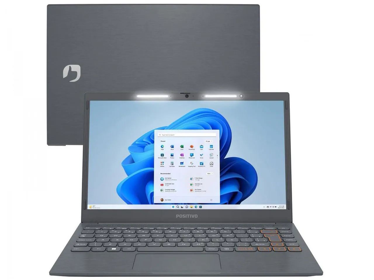 Notebook Positivo - Windows 11 - Tela LED - Design moderno - Notebooks ...