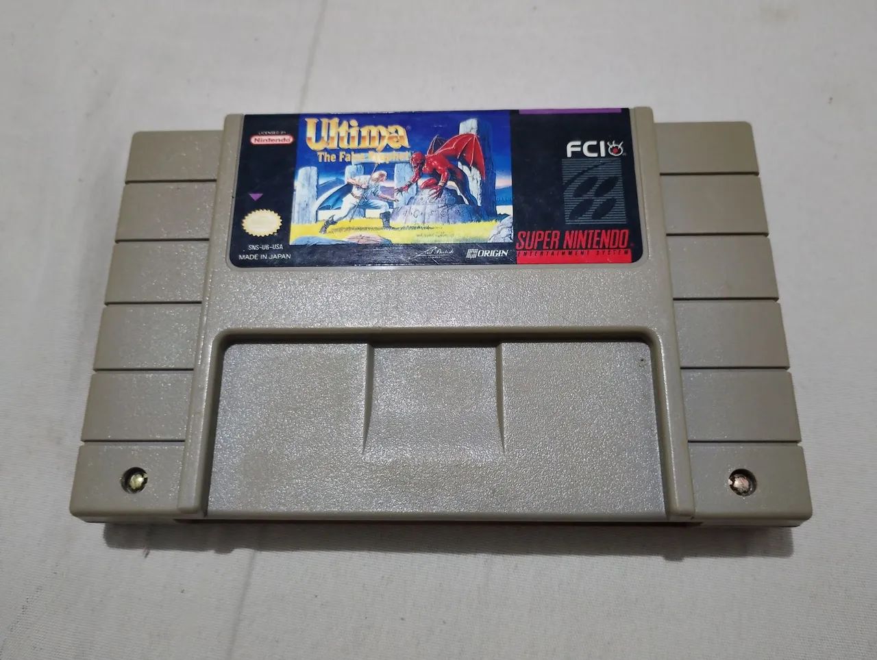 Ultima VI The False Prophet RPG Super Nintendo Original - Consoles de ...