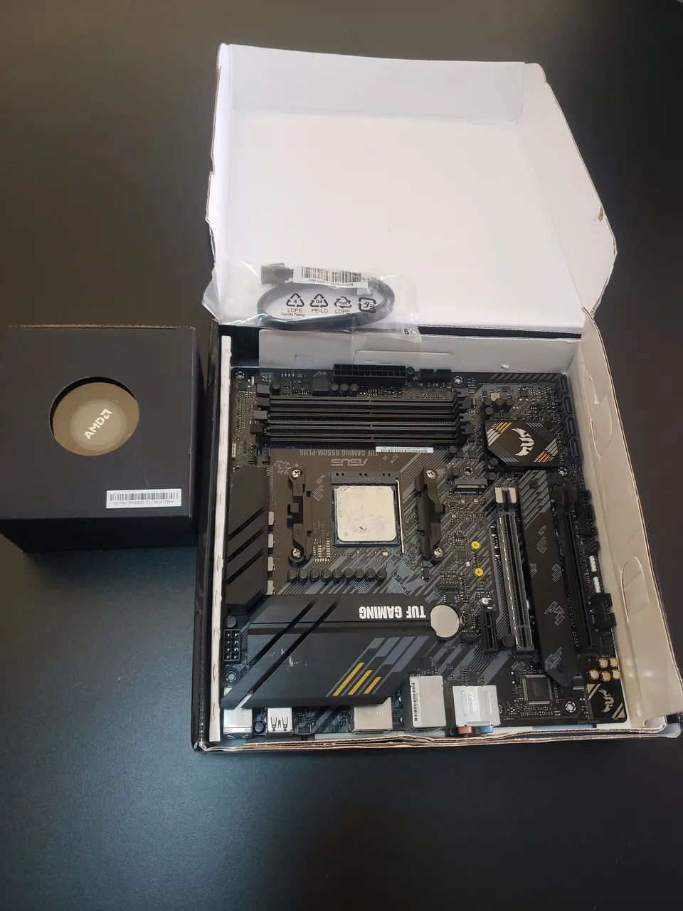 Kit ryzen 5 5600x b550 Asus Tuf - Processadores - Residencial ...