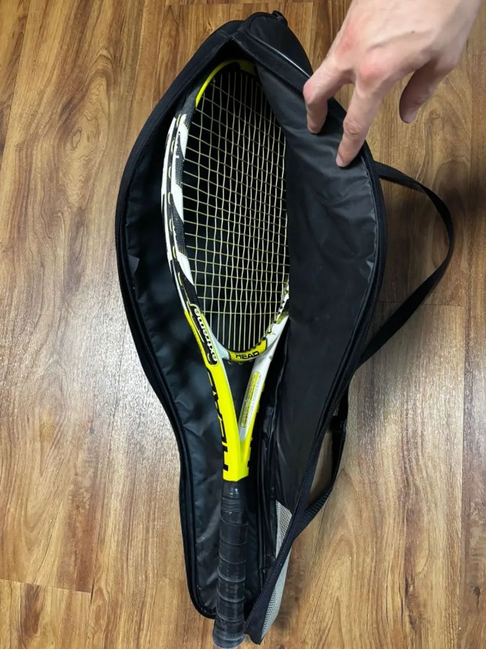 Raquete de Tênis Head Sonic Pro String com Capinha - Esportes de Quadra ...