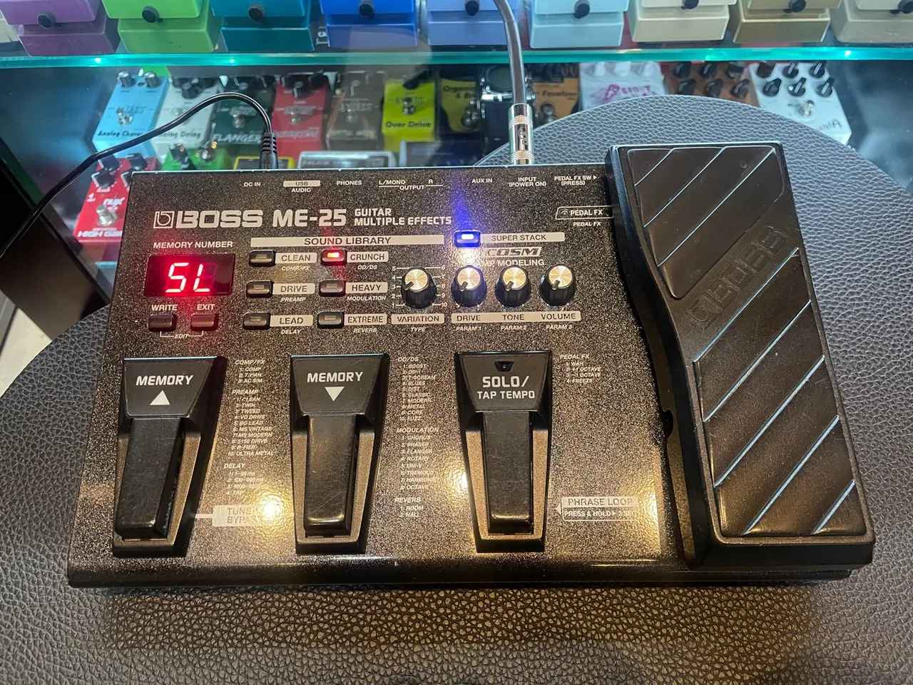 "pedaleira guitarra" - Instrumentos musicais no Brasil