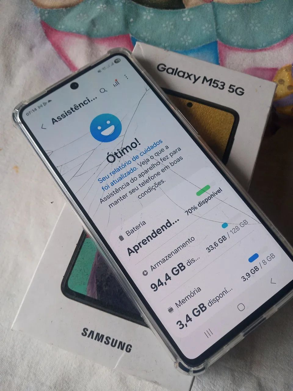 M53 5G 8RAM TELÃO 6.7 - Celulares e Smartphones - Santa Cruz, Rio de ...