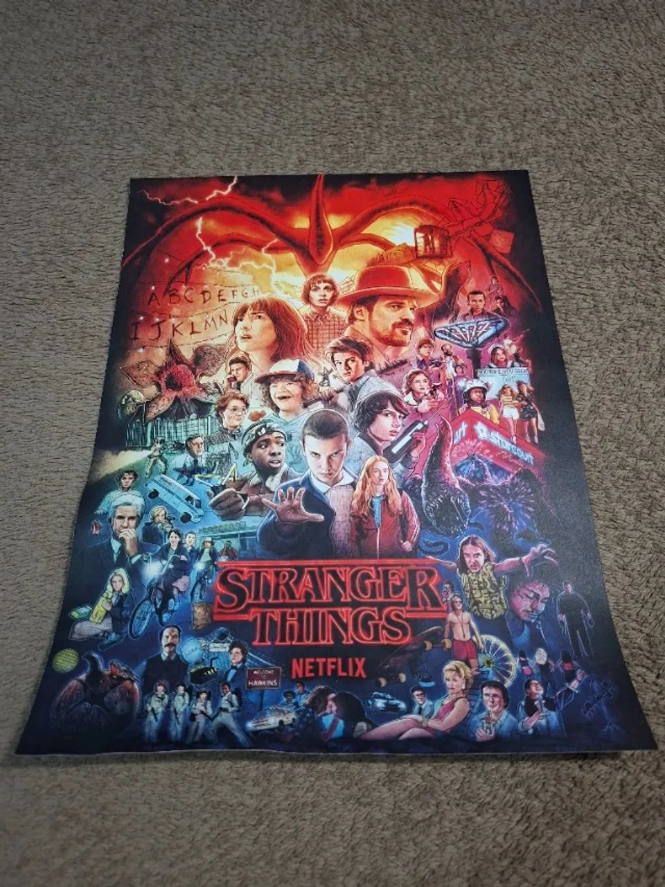 Pôster Oficial Stranger Things - 3ª Temporada (Almanaque Netflix Tudum ...