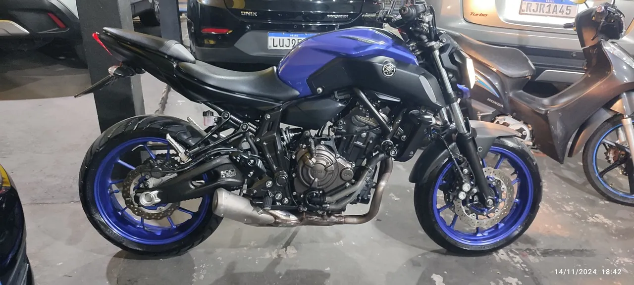 Motos Yamaha MT-07/MT-07 2020 no Brasil
