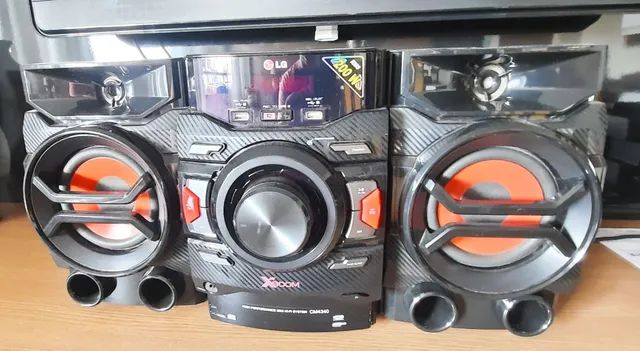 "mini hi fi system lg" no Brasil