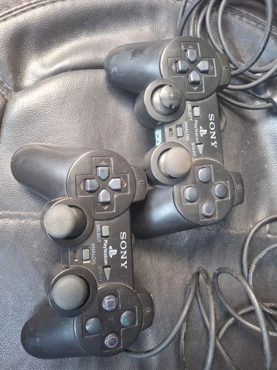 Controle DualShock Playstation 2 - Usado - Peças e Acessórios de Vídeo ...