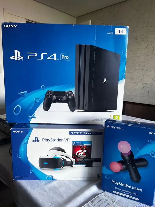 PS4 Pro VR manetes 10 jogos Consoles de Video Game Serra Belo Horizonte 1376805647 OLX